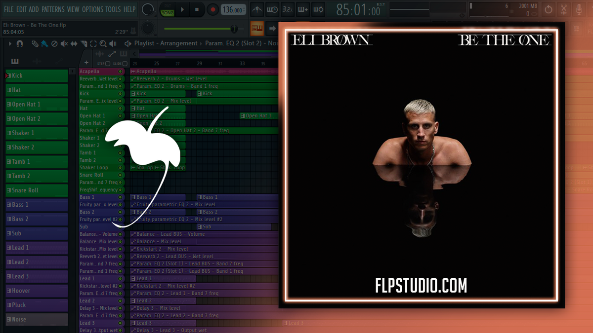 Eli Brown - Be The One FL Studio Remake (Dance) – FLP Studio