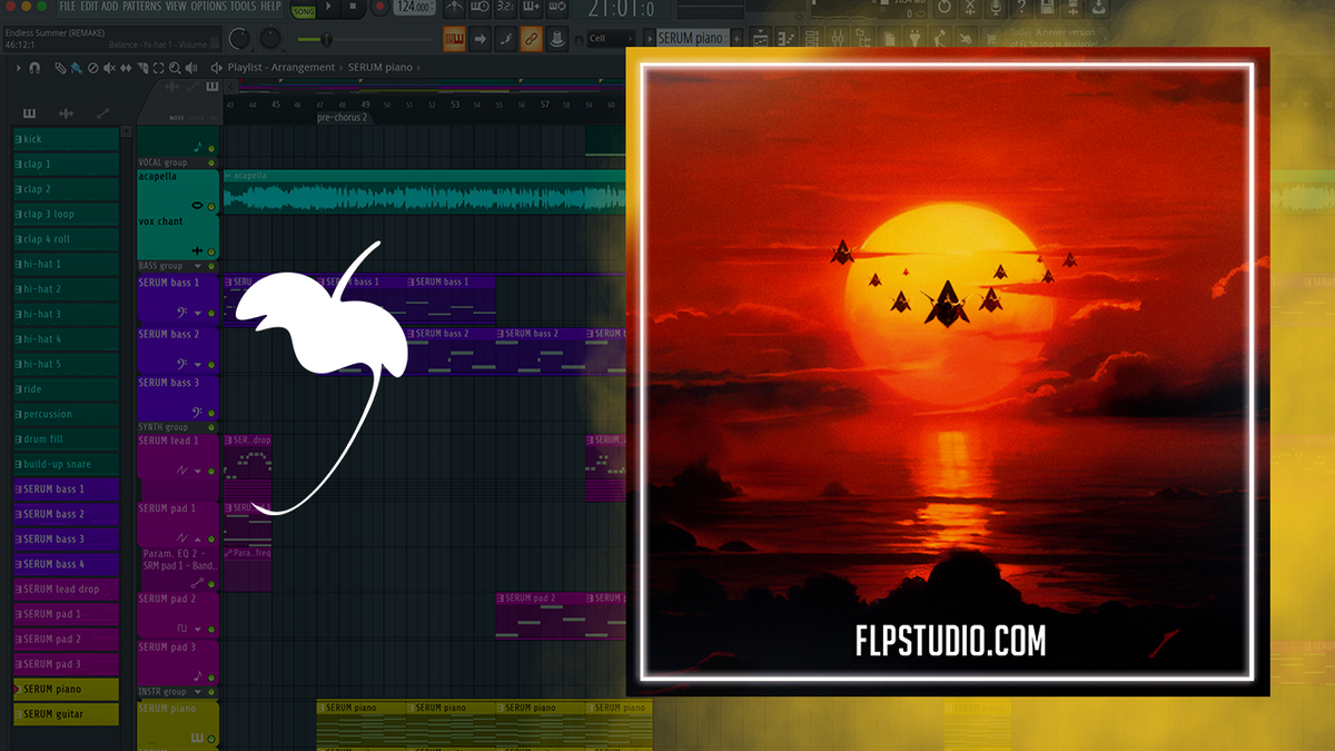 Alan Walker & Zak Abel - Endless Summer FL Studio Remake (Dance) – FLP Studio