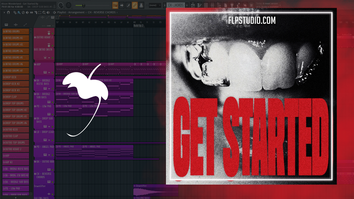 Alison Wonderland - Get Started FL Studio Remake (Dubstep) – FLP Studio