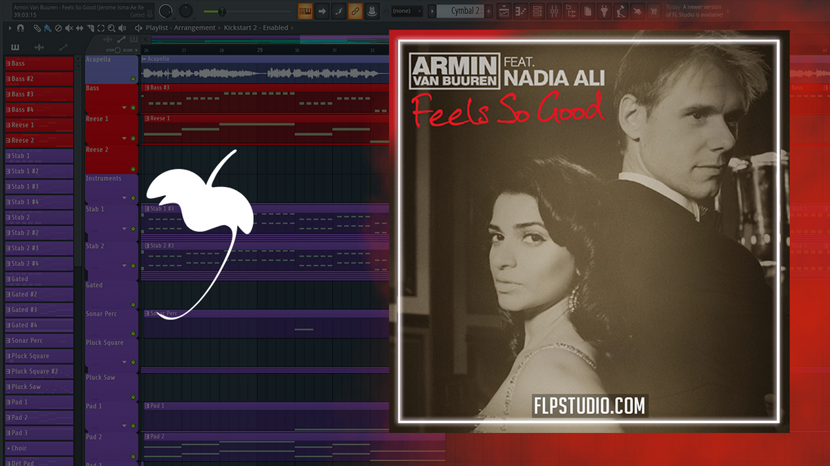 Armin van Buuren feat. Nadia Ali - Feels So Good (Jerome Isma-Ae Remix – FLP Studio