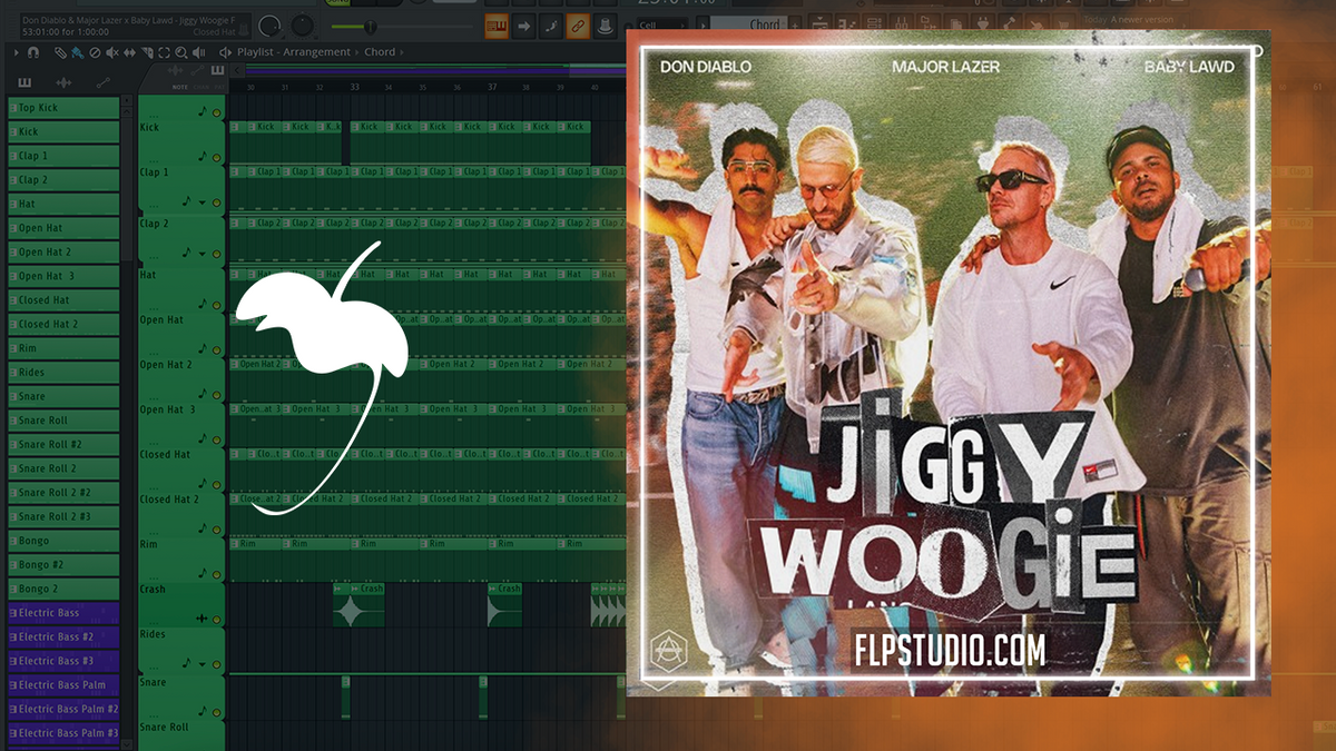 Don Diablo & Major Lazer x Baby Lawd - Jiggy Woogie FL Studio Remake ( – FLP Studio