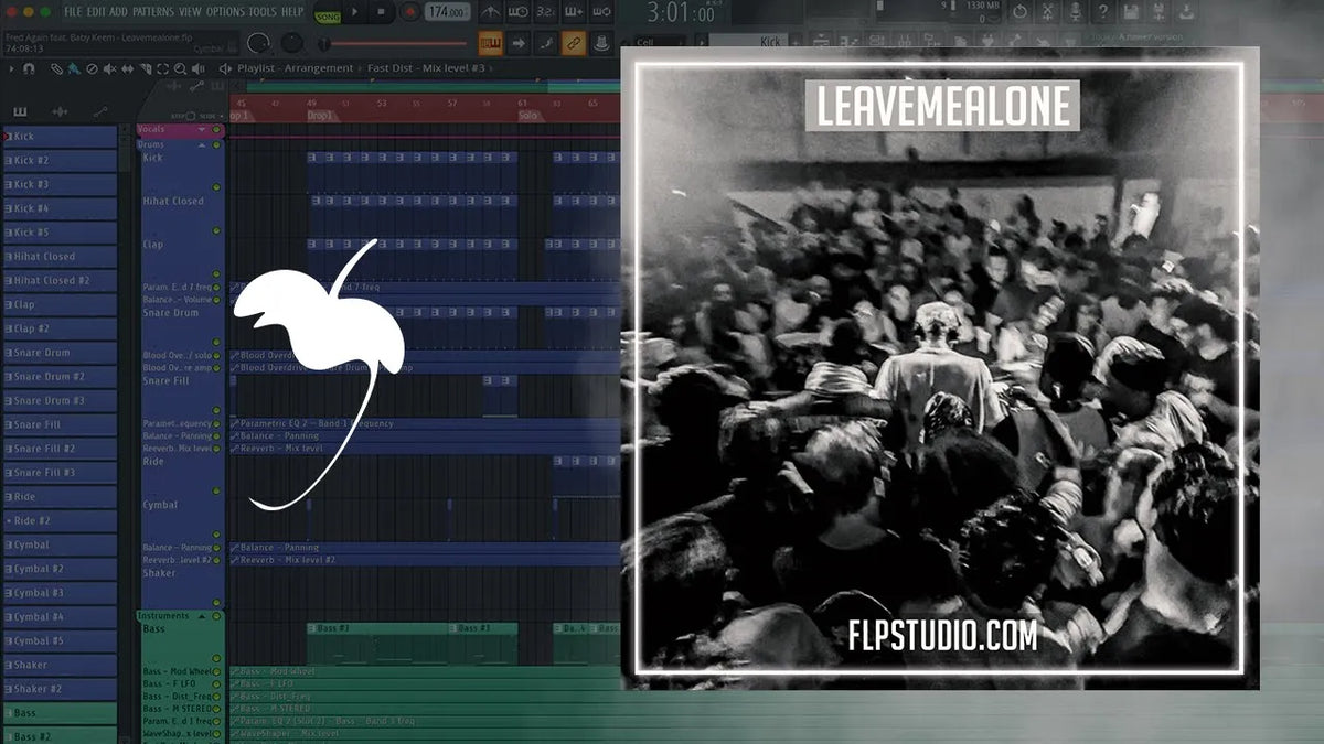 Fred again.., Baby Keem - leavemealone FL Studio Remake (Drum & Bass) – FLP Studio