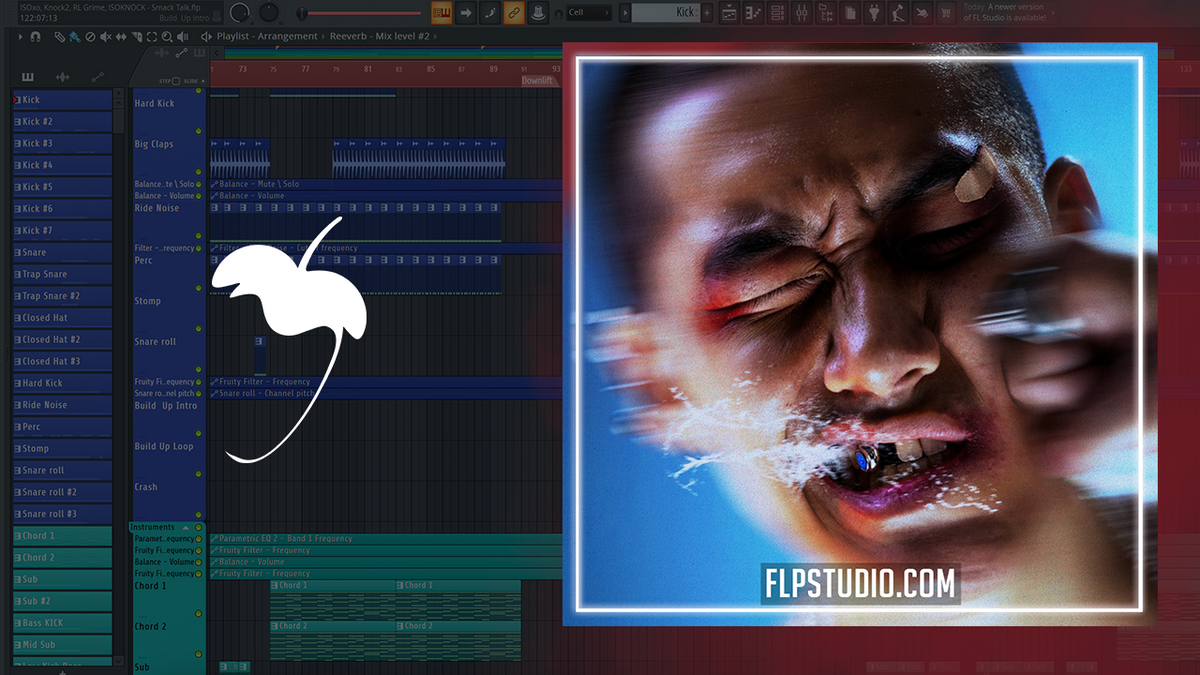 ISOxo, Knock2, RL Grime, ISOKNOCK - Smack Talk FL Studio Remake (Hip-H – FLP Studio