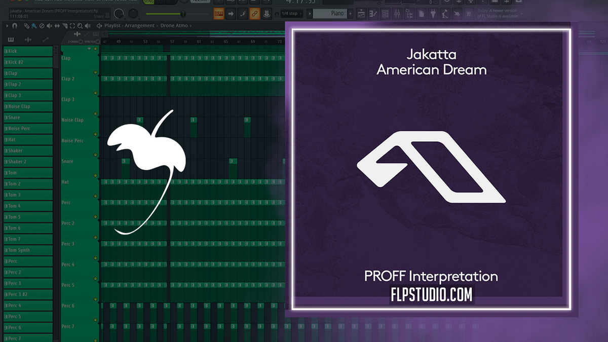 Jakatta - American Dream (PROFF Interpretation) FL Studio Remake (Orga – FLP Studio