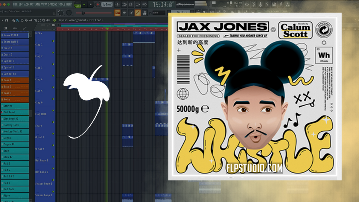 Jax Jones, Calum Scott - Whistle FL Studio Remake (Dance) – FLP Studio