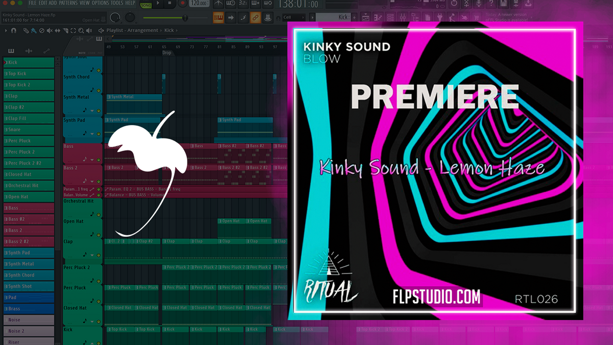 Kinky Sound - Lemon Haze FL Studio Remake (Dance) – FLP Studio