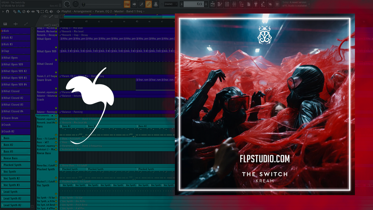 KREAM - The Switch FL Studio Remake (Dance) – FLP Studio