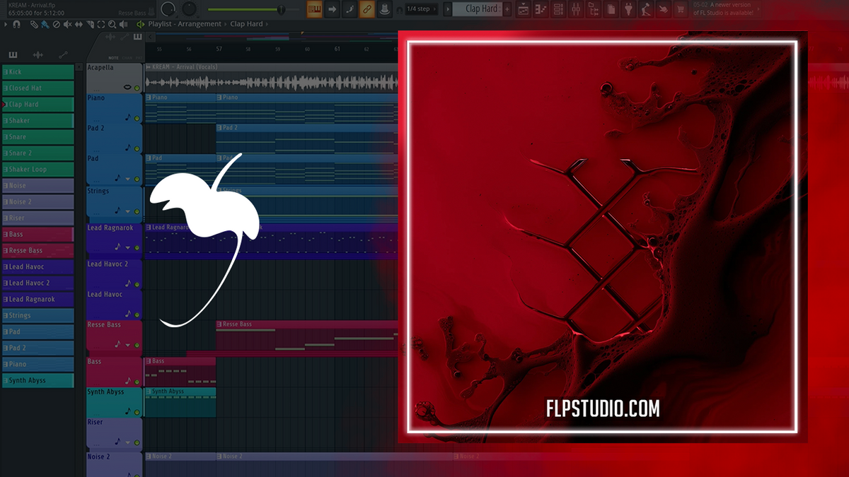 KREAM - Arrival FL Studio Remake (Dance) – FLP Studio