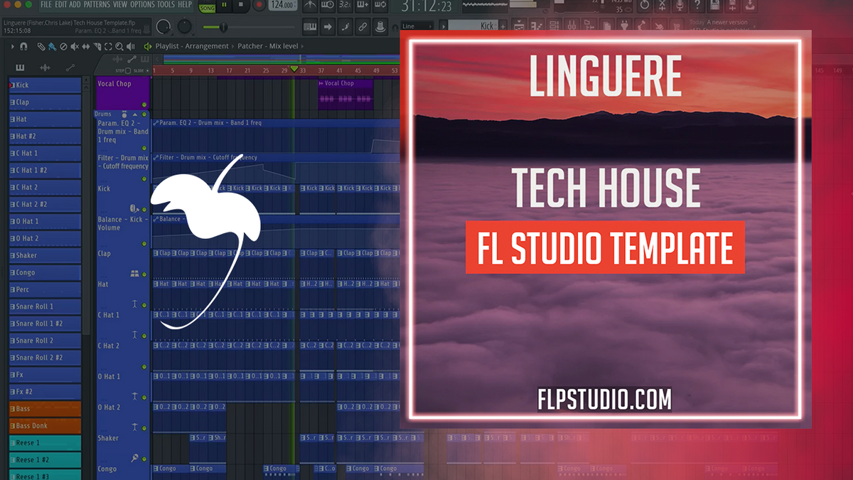 Linguere - Tech House FL Studio Template (Fisher, Chris Lake Style) – FLP Studio