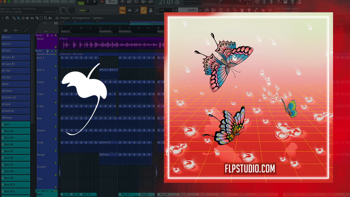Peggy Gou - Nabi (feat. OHHYUK) FL Studio Remake (Dance) – FLP Studio