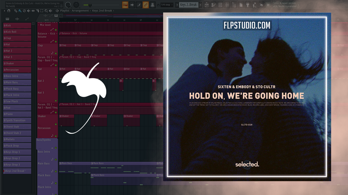 Sixten & Embody & Sto Cultr - Hold On, We’re Going Home FL Studio Rema – FLP Studio