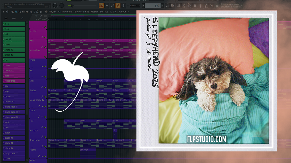 Sofi Tukker & Passion Pit - Sleepyhead 2025 FL Studio Remake (Dance Po – FLP Studio