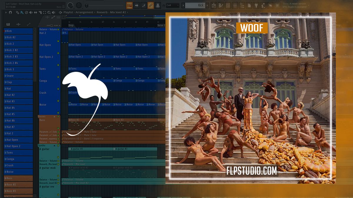 Sofi Tukker - Woof (feat. Kah-Lo) FL Studio Remake (Dance Pop) – FLP Studio