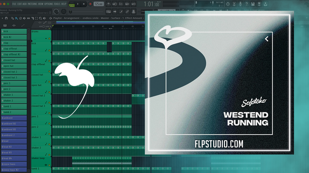 Westend - Running FL Studio Remake (Dance) – FLP Studio