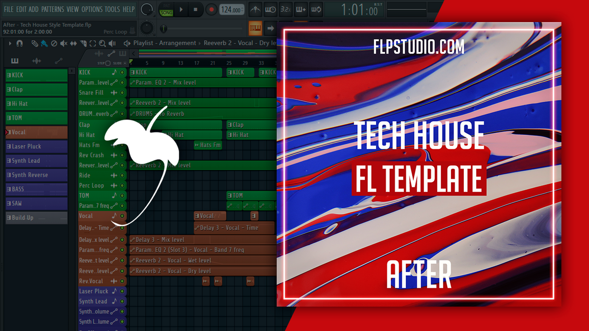 Tech House Fl Studio Template - After – FLP Studio