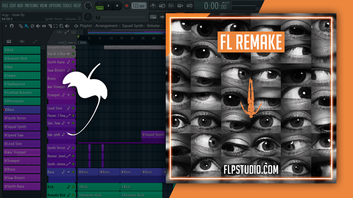 Argy - Tataki FL Studio Remake (Dance) – FLP Studio
