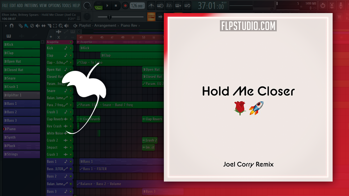 Elton John, Britney Spears - Hold Me Closer (Joel Corry Remix) FL Stud – FLP Studio