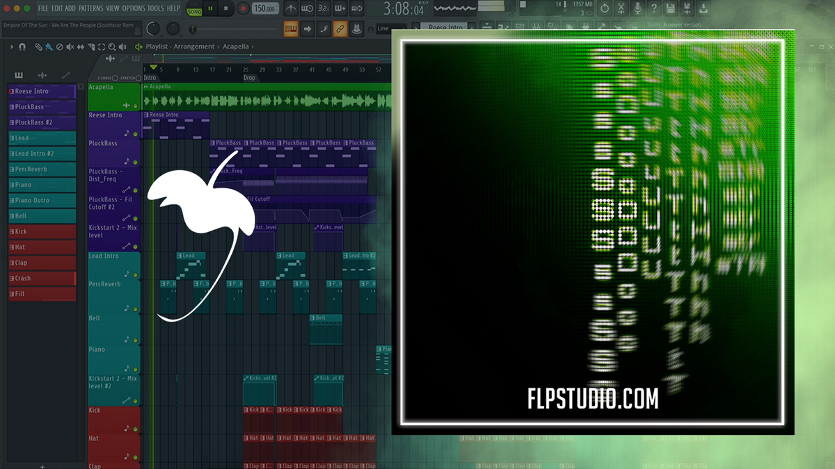 Empire Of The Sun - We Are The People Southstar Remix FL Studio Remake – FLP Studio
