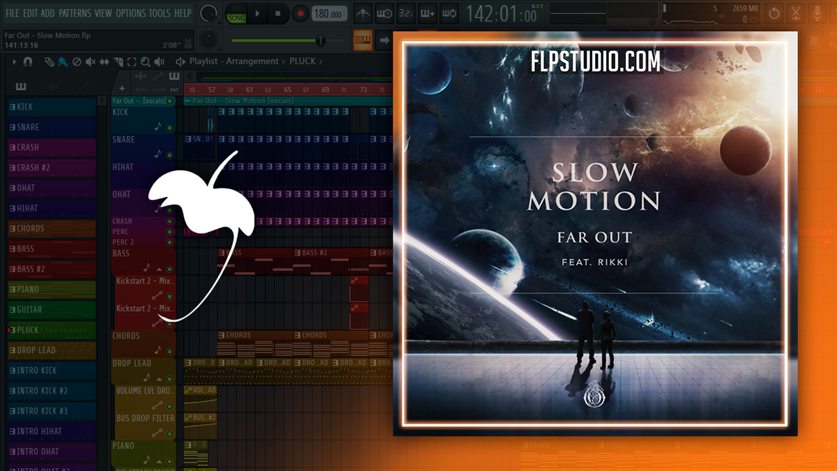 Far Out feat. Rikki - Slow Motion FL Studio Remake (Dance) – FLP Studio