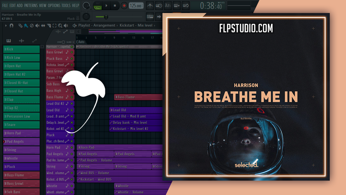 Harrison - Breathe Me In FL Studio Remake (Dance) – FLP Studio