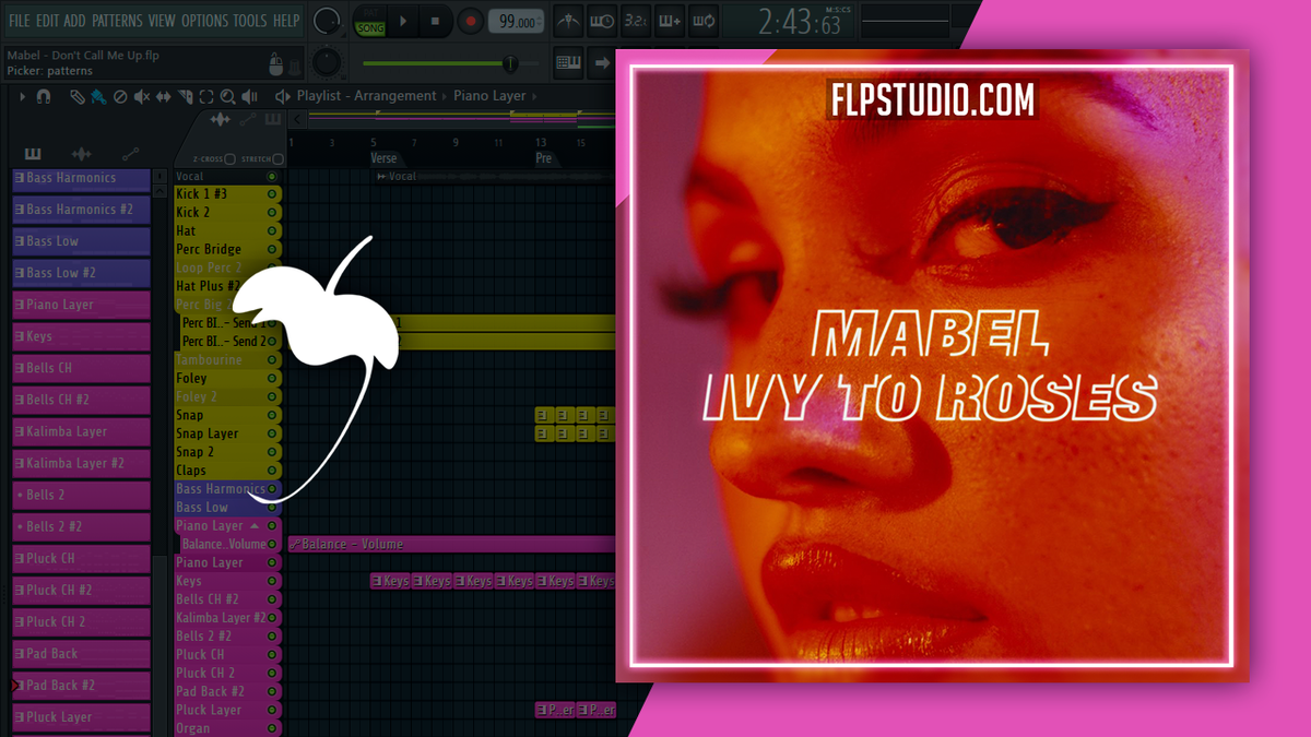 Mabel - Don't Call Me Up FL Studio Remake (Dance) – FLP Studio