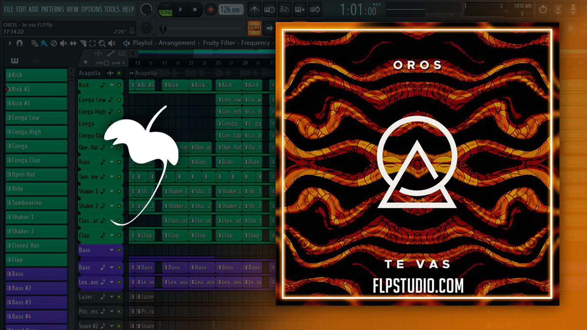 OROS - Te vas Ableton Remake (Tech House) – FLP Studio