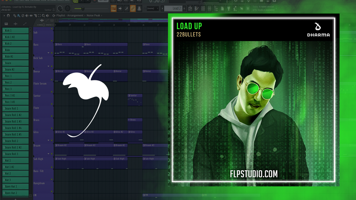 22Bullets - Load Up FL Studio Remake (Dance Pop) – FLP Studio