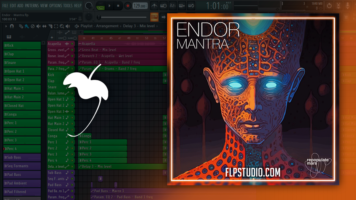 Endor - Mantra FL Studio Remake (Tech House) – FLP Studio
