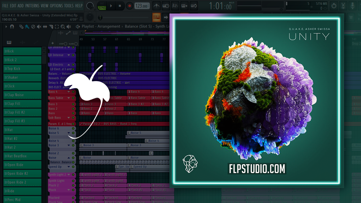 Q.U.A.K.E. & Asher Swissa - Unity FL Studio Remake (Progressive House ...