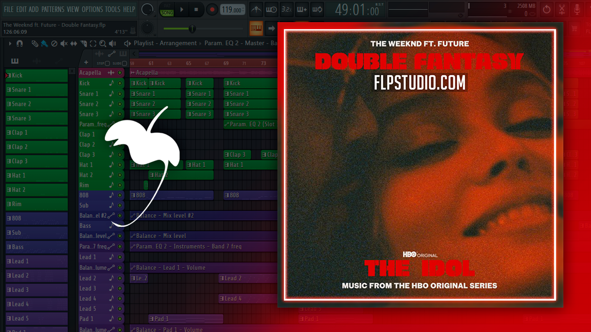 The Weeknd ft. Future - Double Fantasy Ableton Remake (Pop) – FLP Studio