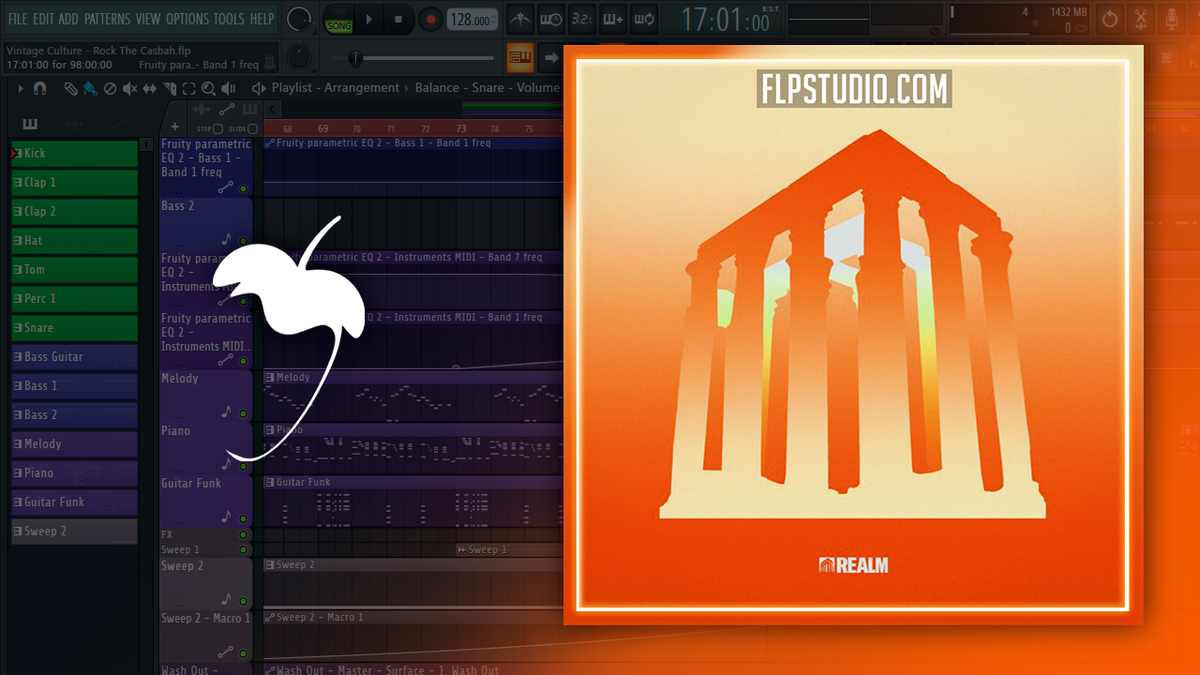 Vintage Culture - Rock The Casbah FL Studio Remake (Tech House) – FLP ...