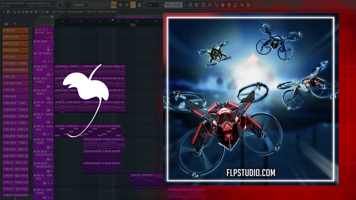 Alan Walker & FAANGS - Heartbreak Melody FL Studio Remake (Dance Pop ...