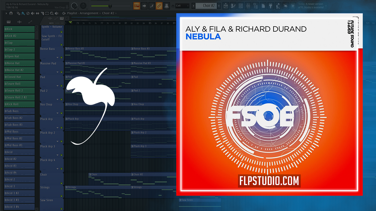 Aly & Fila & Richard Durand - Nebula FL Studio Remake (Trance) – FLP Studio