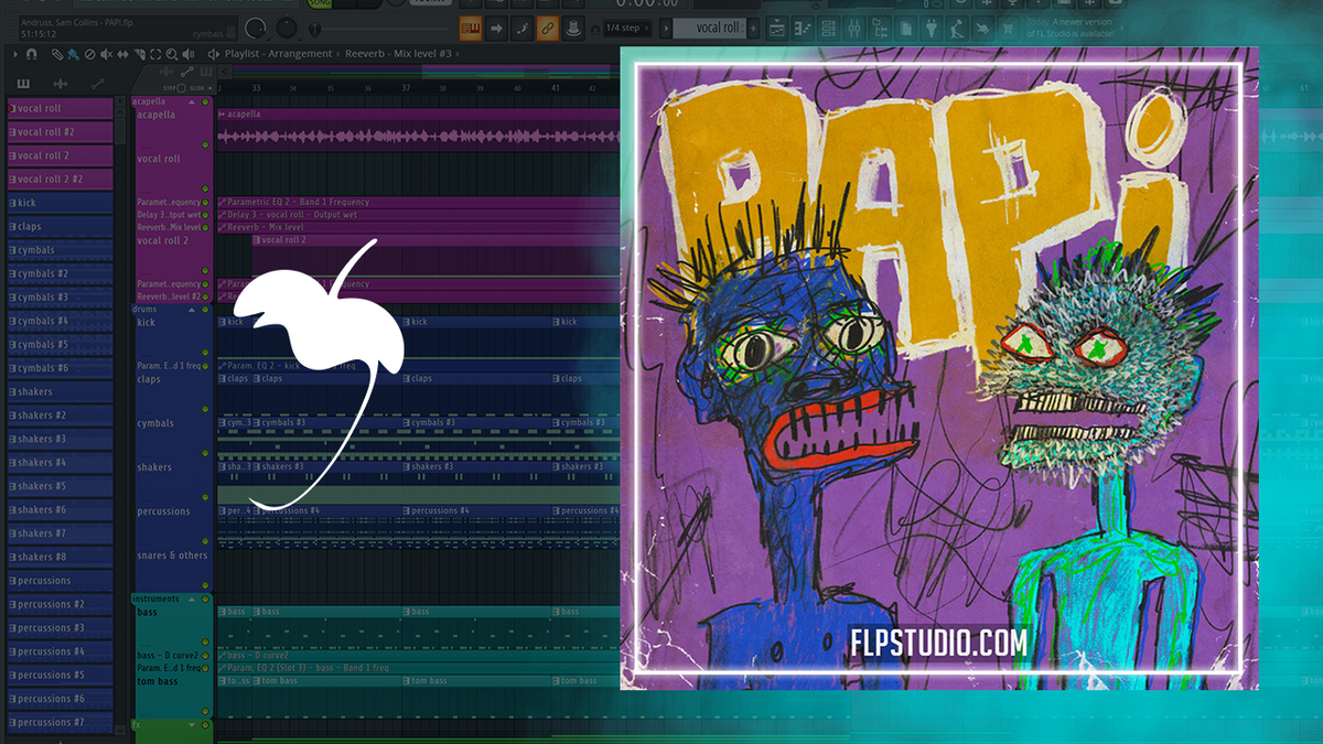 Andruss, Sam Collins - PAPI FL Studio Remake (Tech House) – FLP Studio