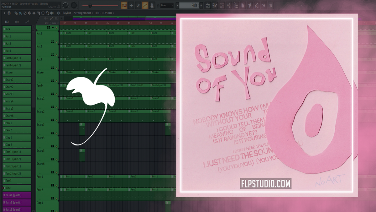 ANOTR x TEED - Sound of You FL Studio Remake (House) – FLP Studio