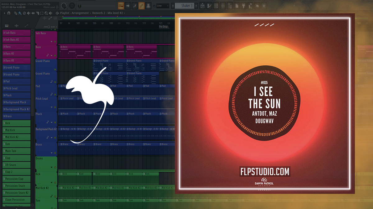 Antdot, Maz, Dougwav - I See The Sun FL Studio Remake (Afro House ...