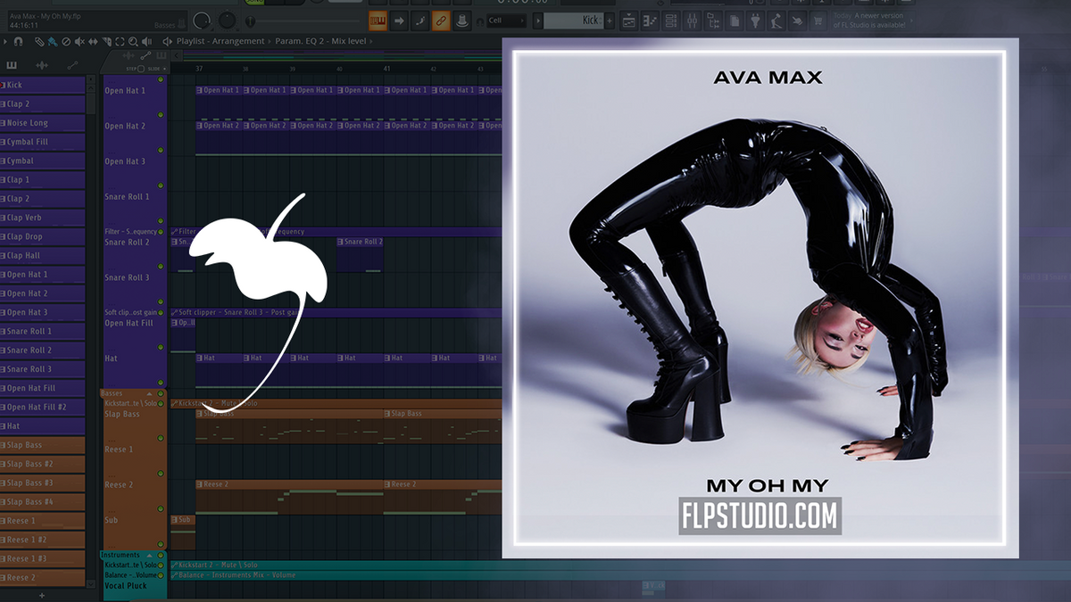 Ava Max - My Oh My FL Studio Remake (Pop House) – FLP Studio