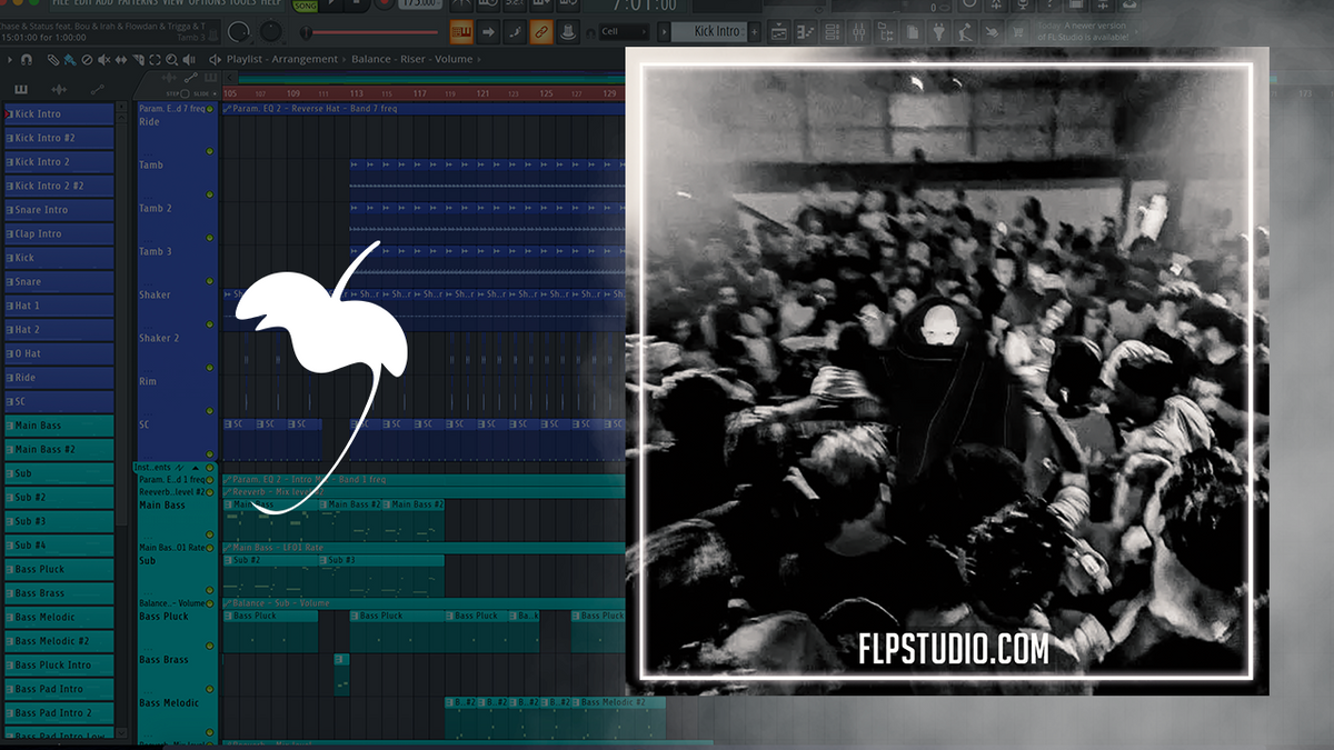 Chase & Status and Bou - Baddadan Feat. IRAH, Flowdan, Trigga and Taku ...