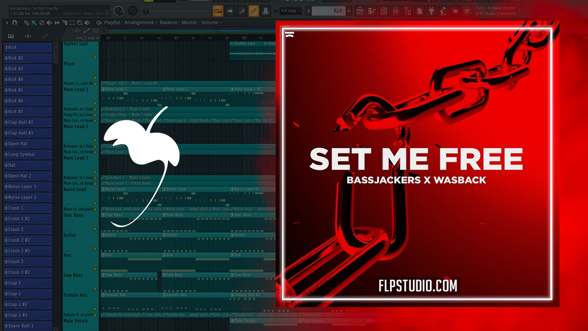 Bassjackers - Set Me Free FL Studio Remake (Mainstage) – FLP Studio