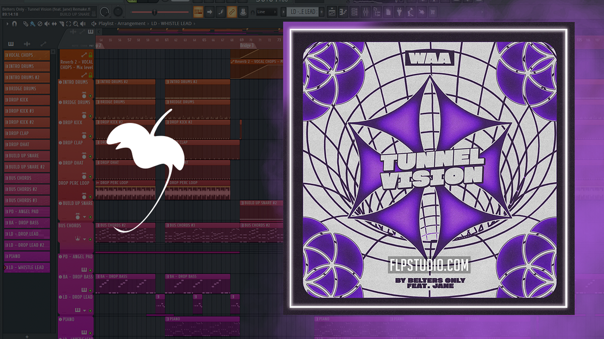 Belters Only - Tunnel Vision (feat. Jane) FL Studio Remake (House ...