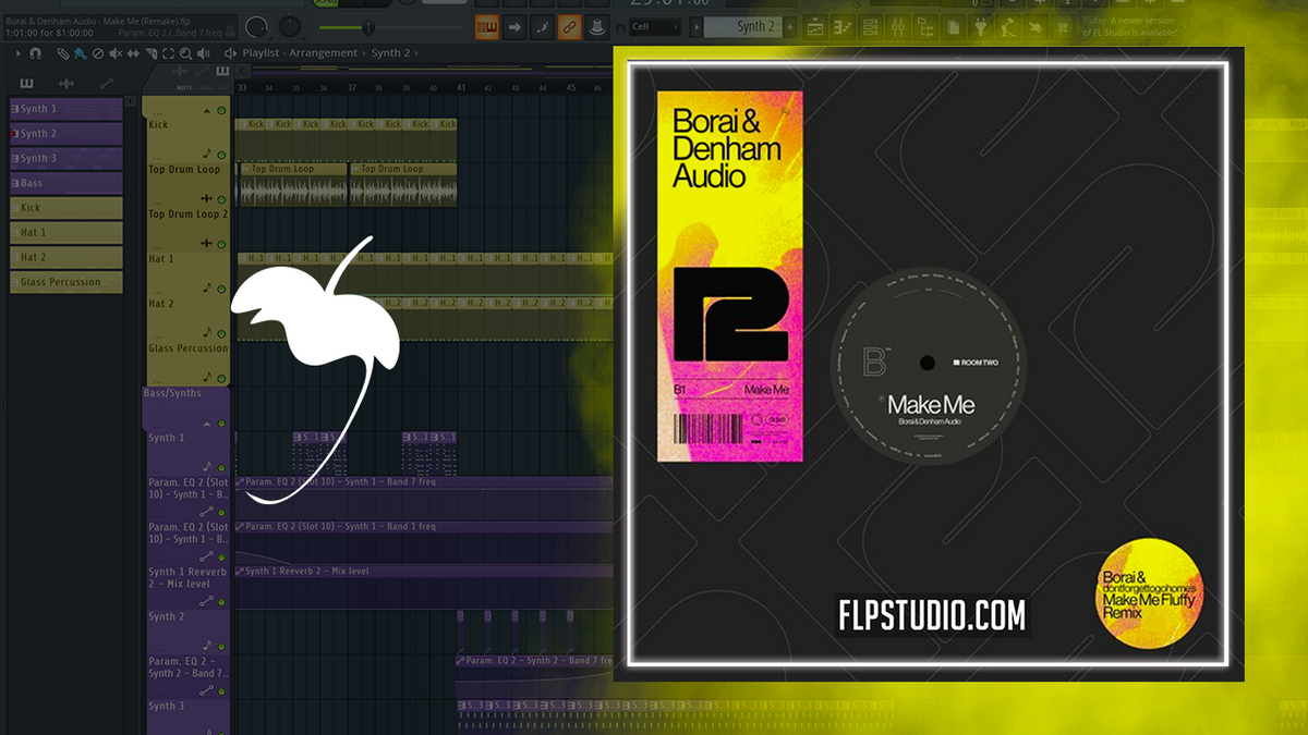 Borai & Denham Audio - Make Me FL Studio Remake (Dance) – FLP Studio