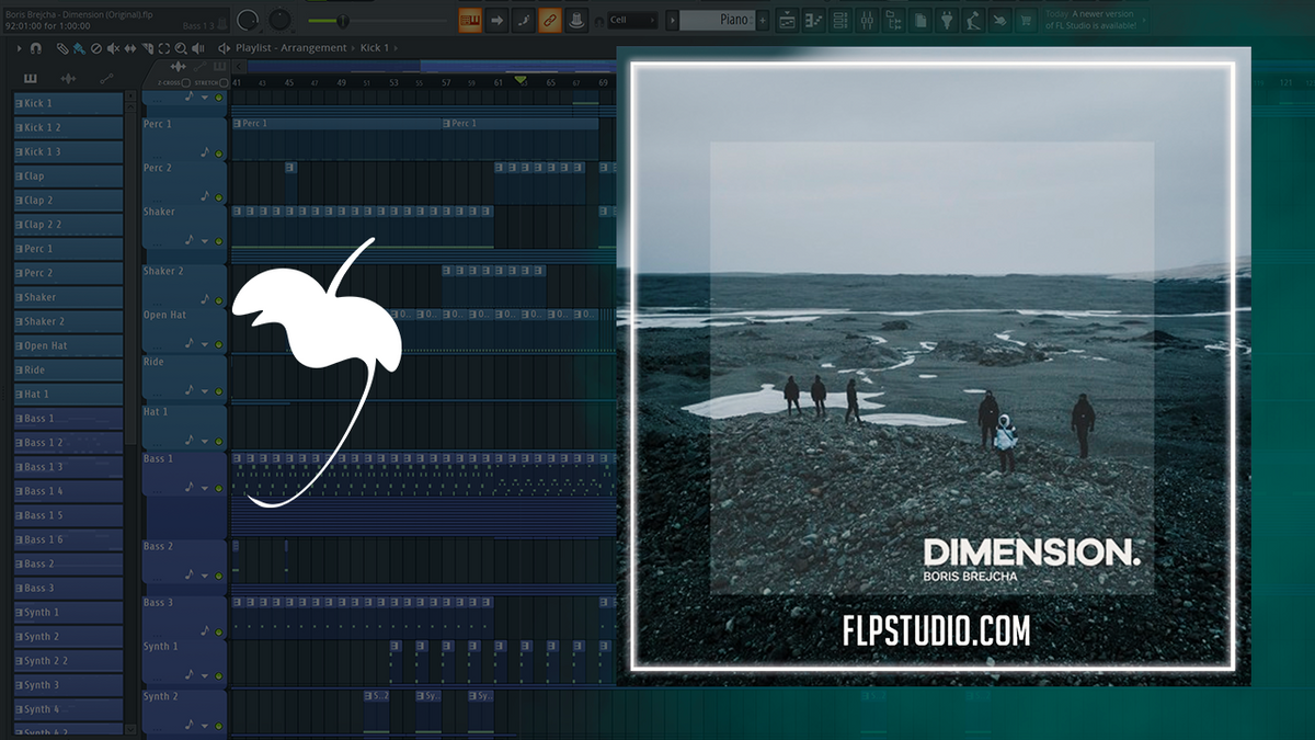 Boris Brejcha - Dimension FL Studio Remake (Techno) – FLP Studio