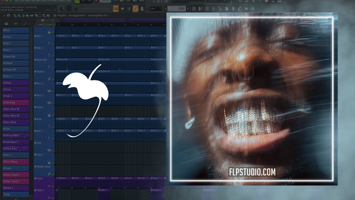 bradeazy, Mike Renza - Greedy FL Studio Remake (Bass House) – FLP Studio
