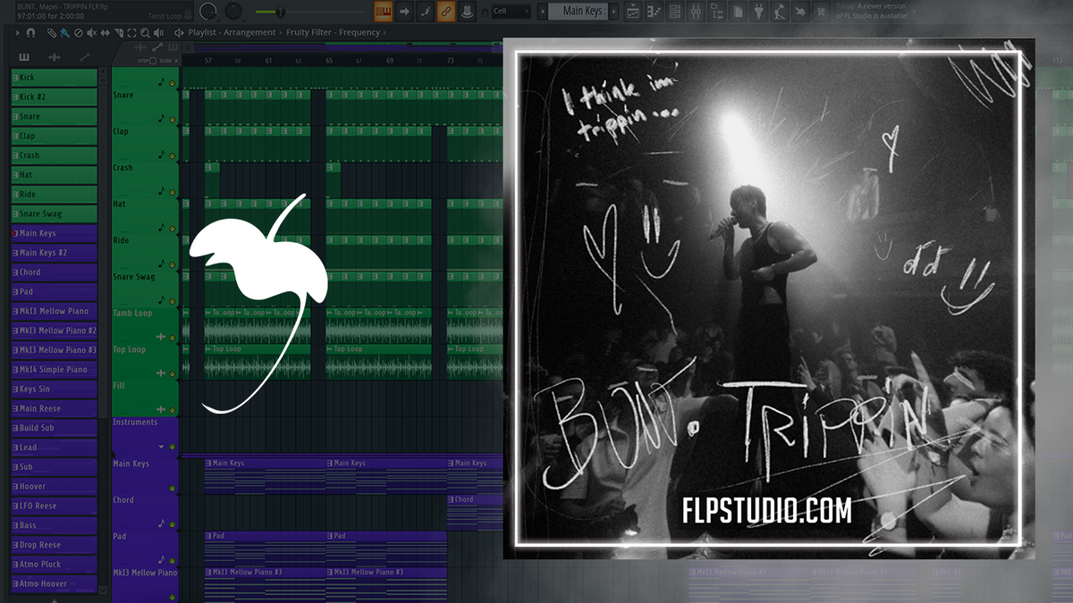 Bunt Mapei Trippin Fl Studio Remake Drum Bass Flp Studio