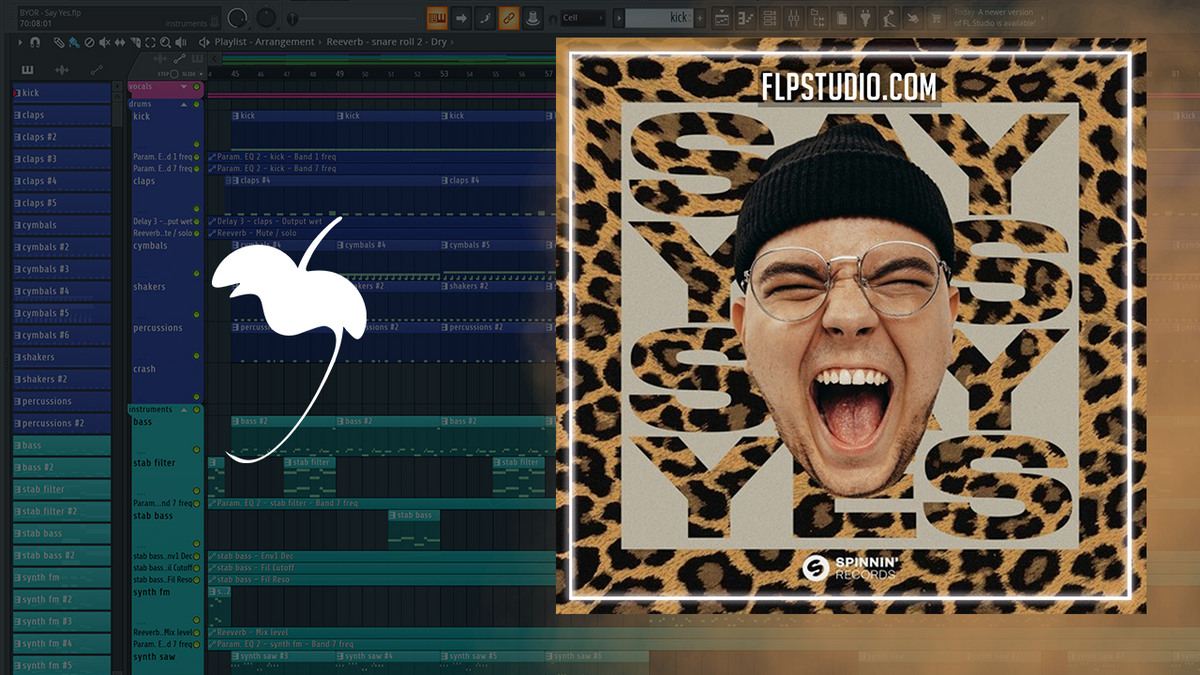 Byor - Say yes FL Studio Remake (Tech House) – FLP Studio