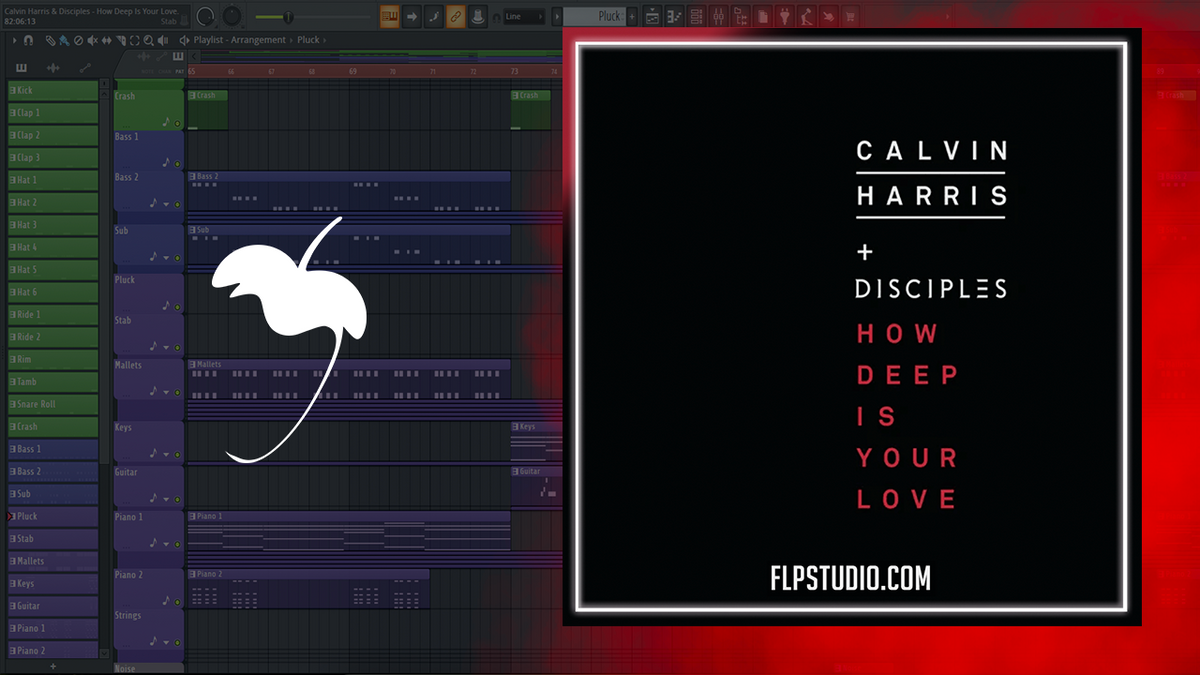 Calvin Harris & Disciples - How Deep Is Your Love FL Studio Remake (Da ...