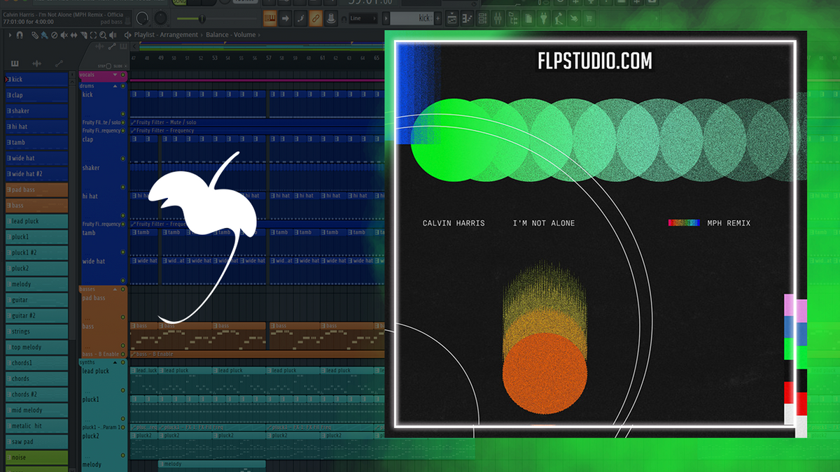 Calvin Harris - I'm Not Alone (MPH Remix) FL Studio Remake (UK Garage ...