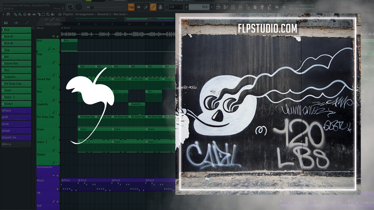 Chris Lorenzo X MC Buzzz - Bota Bota FL Studio Remake (Bass House ...
