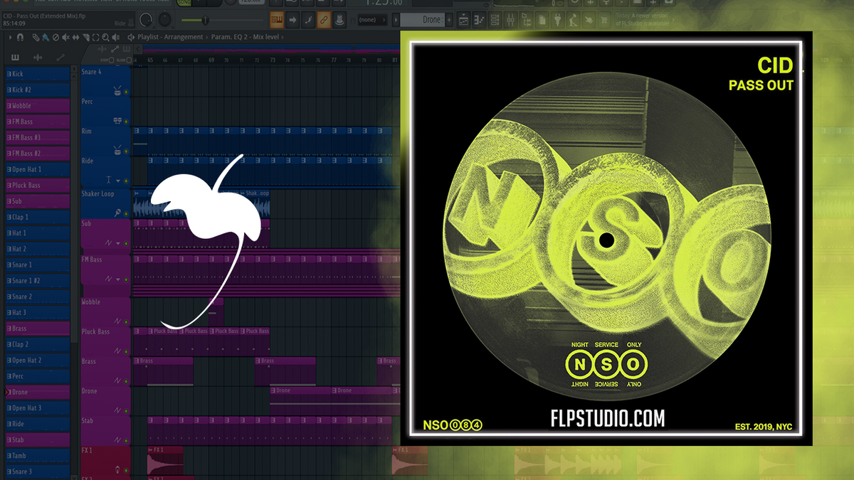 CID - Pass Out FL Studio Remake (Tech House) – FLP Studio