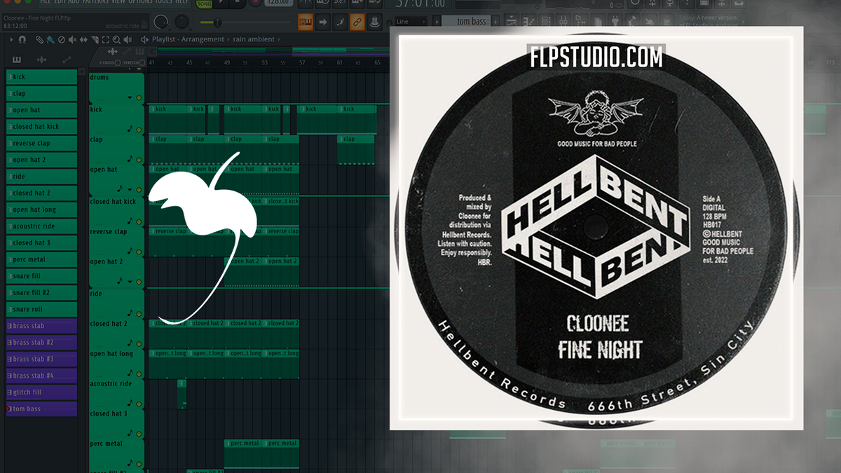 Cloonee - Fine Night FL Studio Remake (Tech House) – FLP Studio